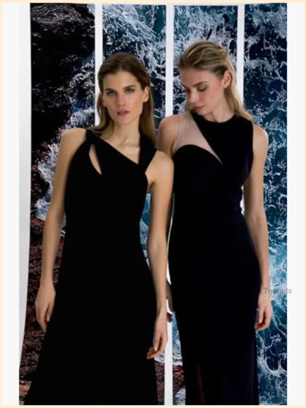 Dresses | Sleeveless Asymmetrical Midi Cocktail Dress With Keyhole ...